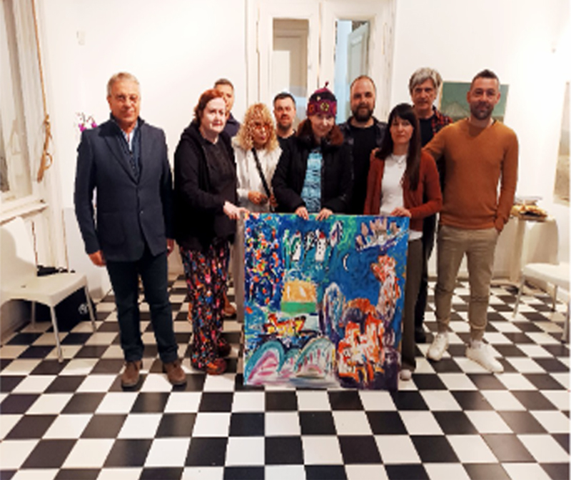 Izložba umetnika iz Vranja u kući Kralja Petra Prvog u Beogradu